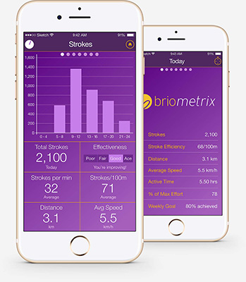 Wheelchair fitness app | Track wheelchair workouts | Briometrix